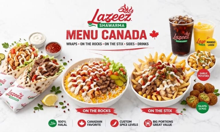 Lazeez Shawarma Menu Canada with Prices – Full Menu, Platters, Wraps ...